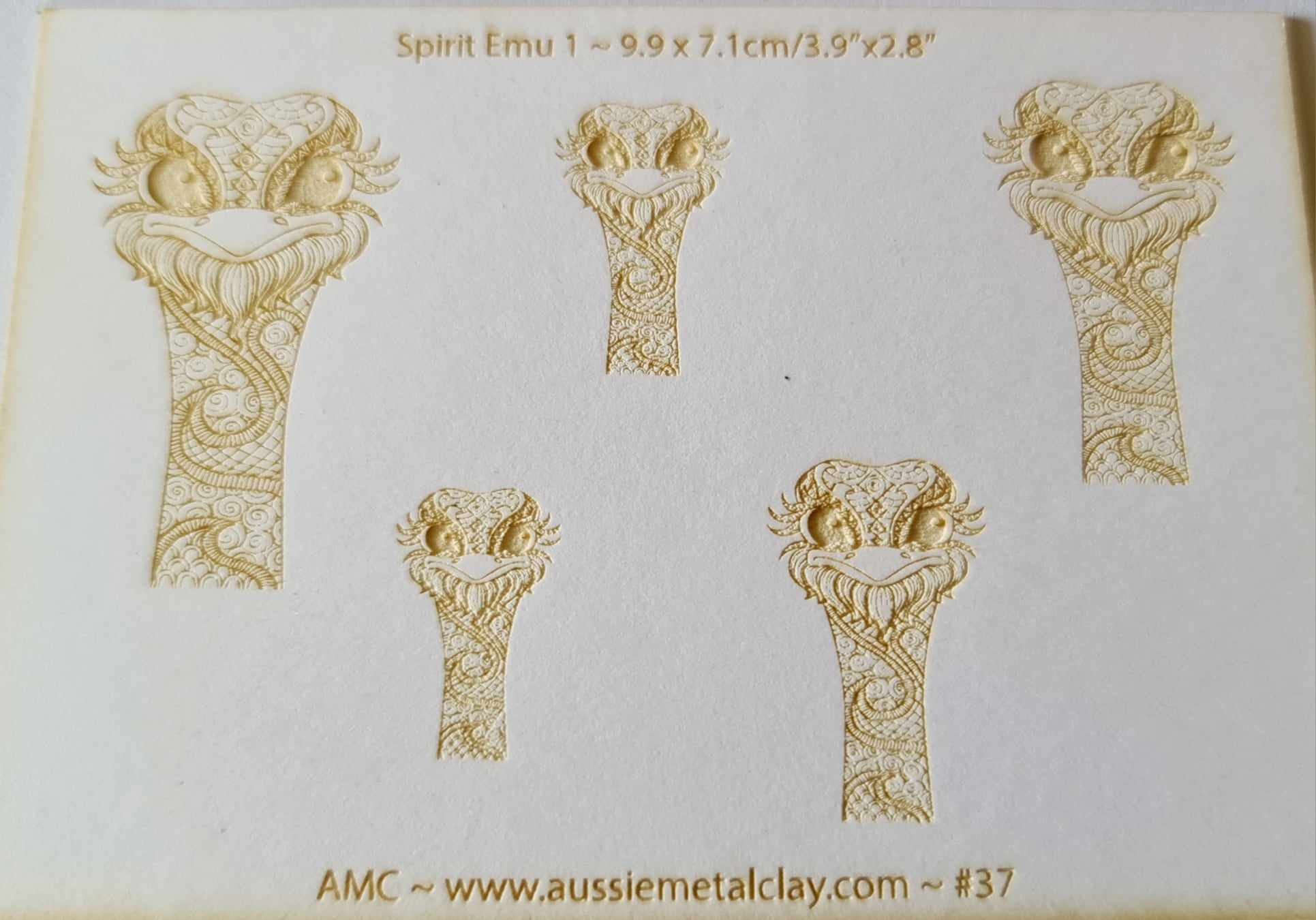 AMC Low Profile Textures - Spirit Animals Emu 1 #37 - Cardstock - Pre ...