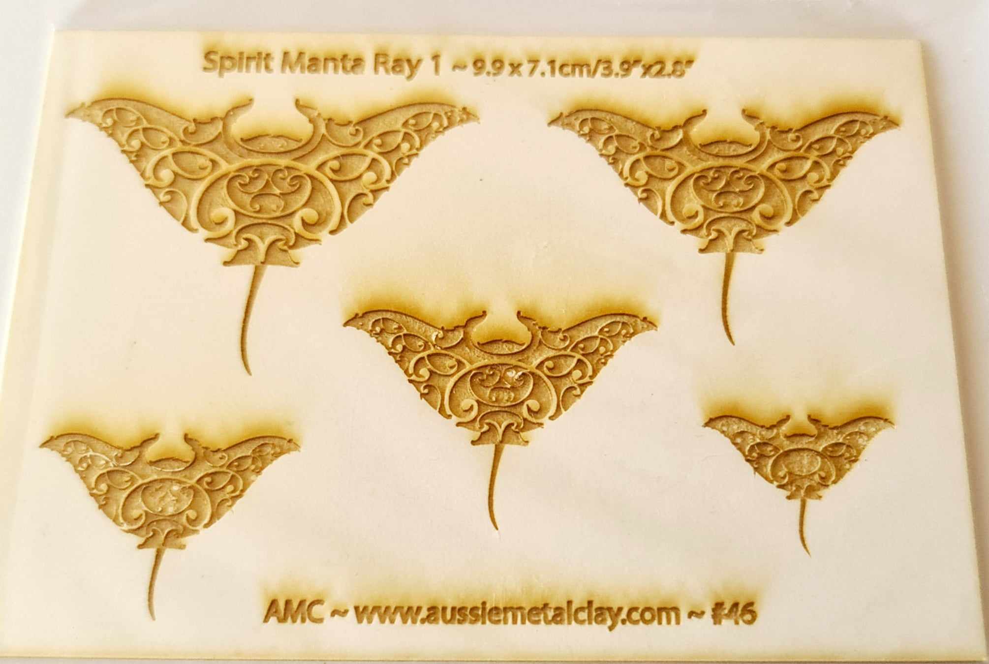AMC Low Profile Textures - Spirit Animal Manta Ray #46 - Cardstock ...