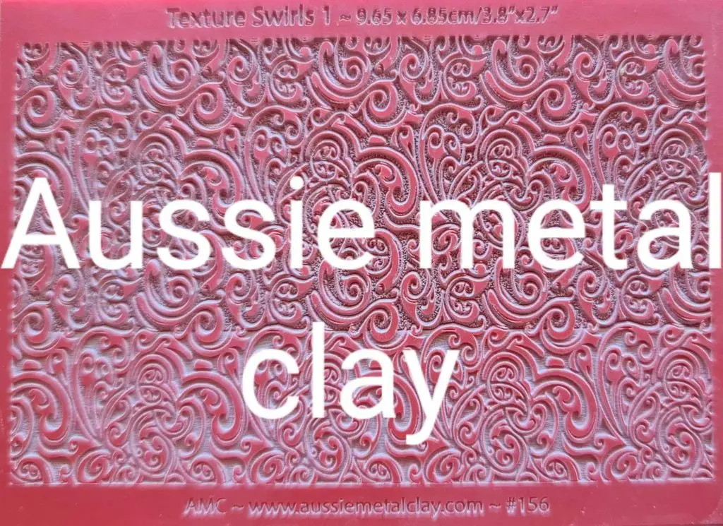 AMC Textures - Texture Swirls 1 #156 - Rubber - Aussie Metal Clay Global